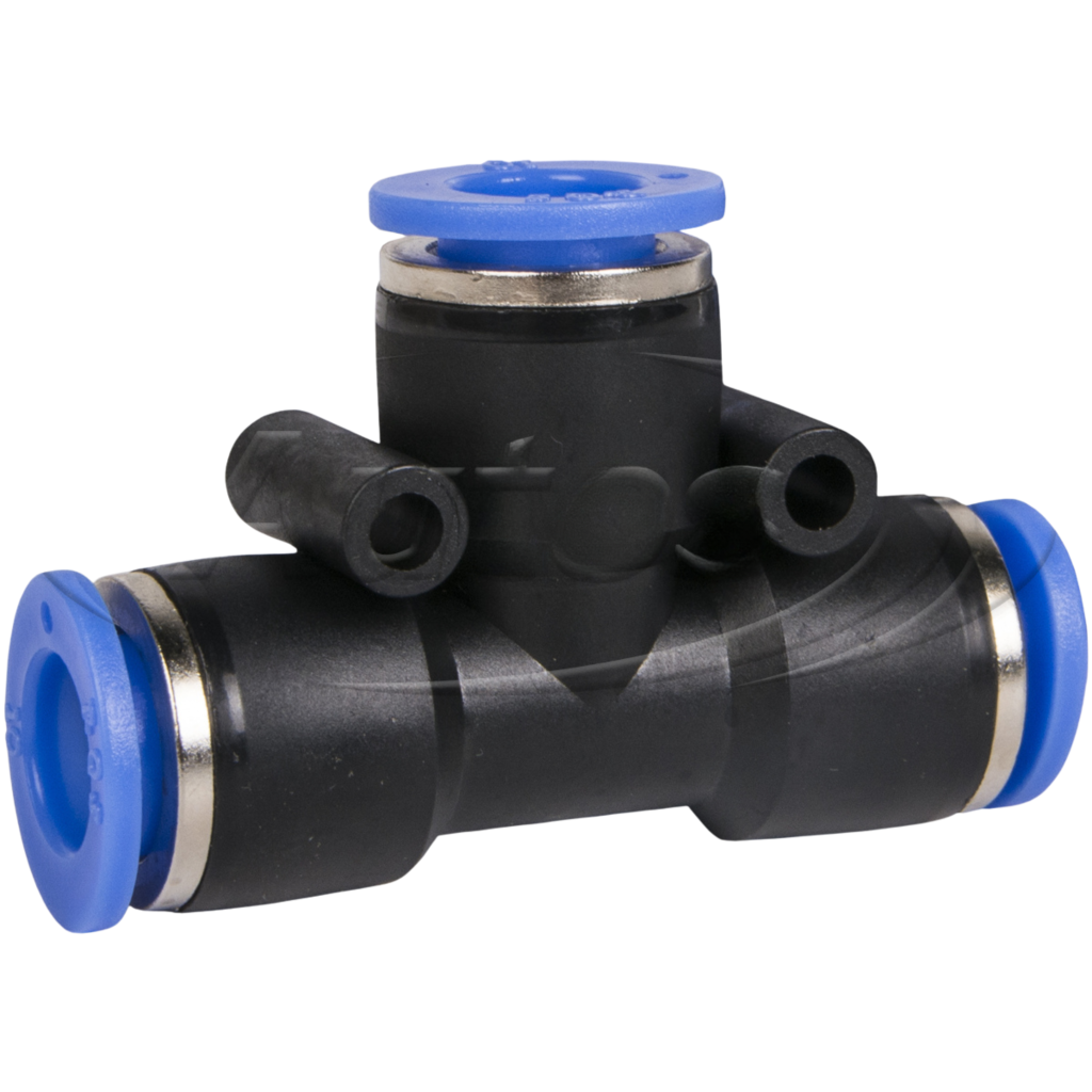12MM PLASTIC TEE QUICK FIT AIR JOINER (RECTUS) - Expert Trucks